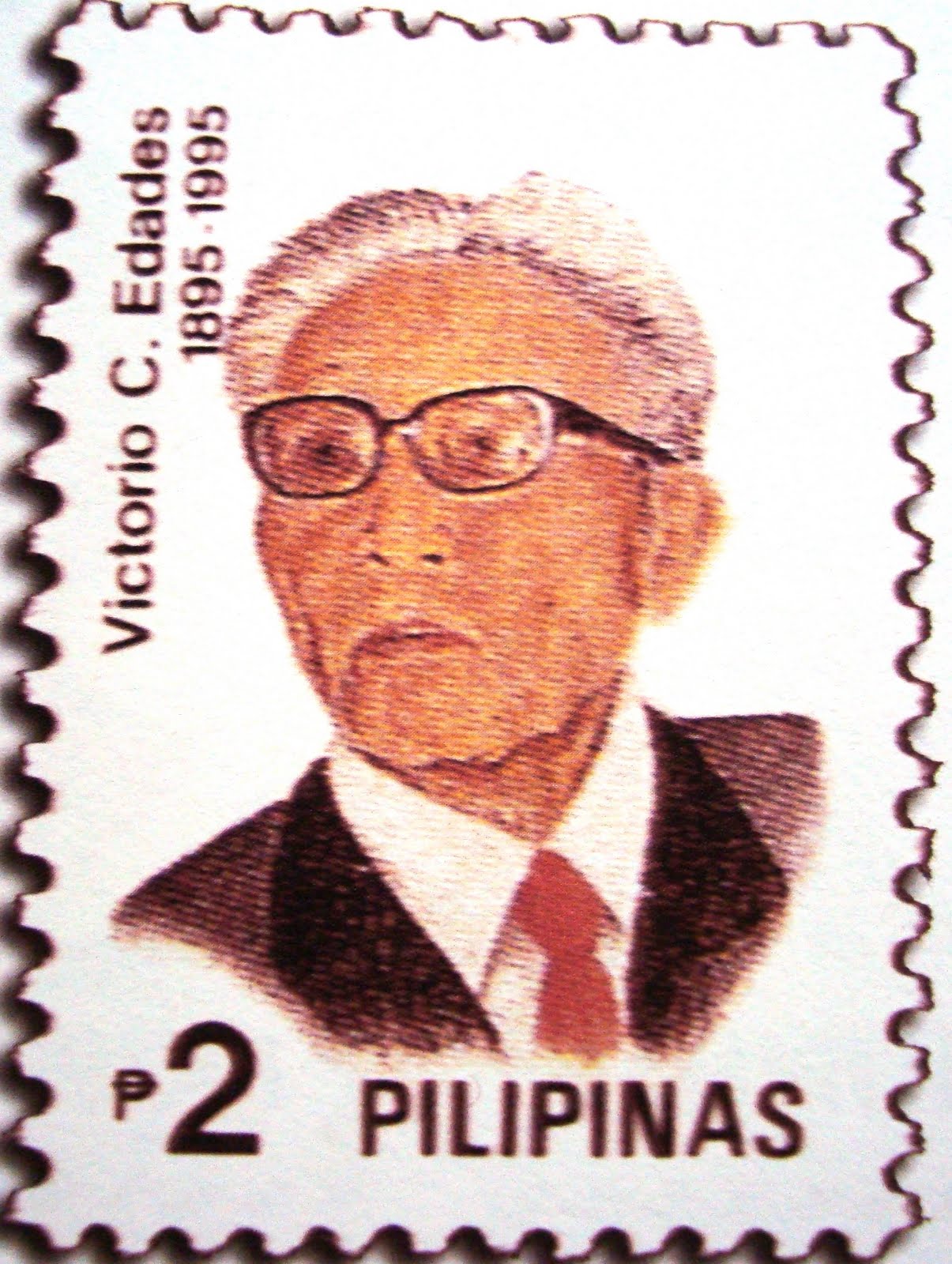 Victorio C. Edades on stamps