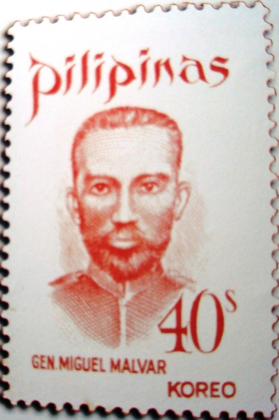 Miguel Malvar on Stamps