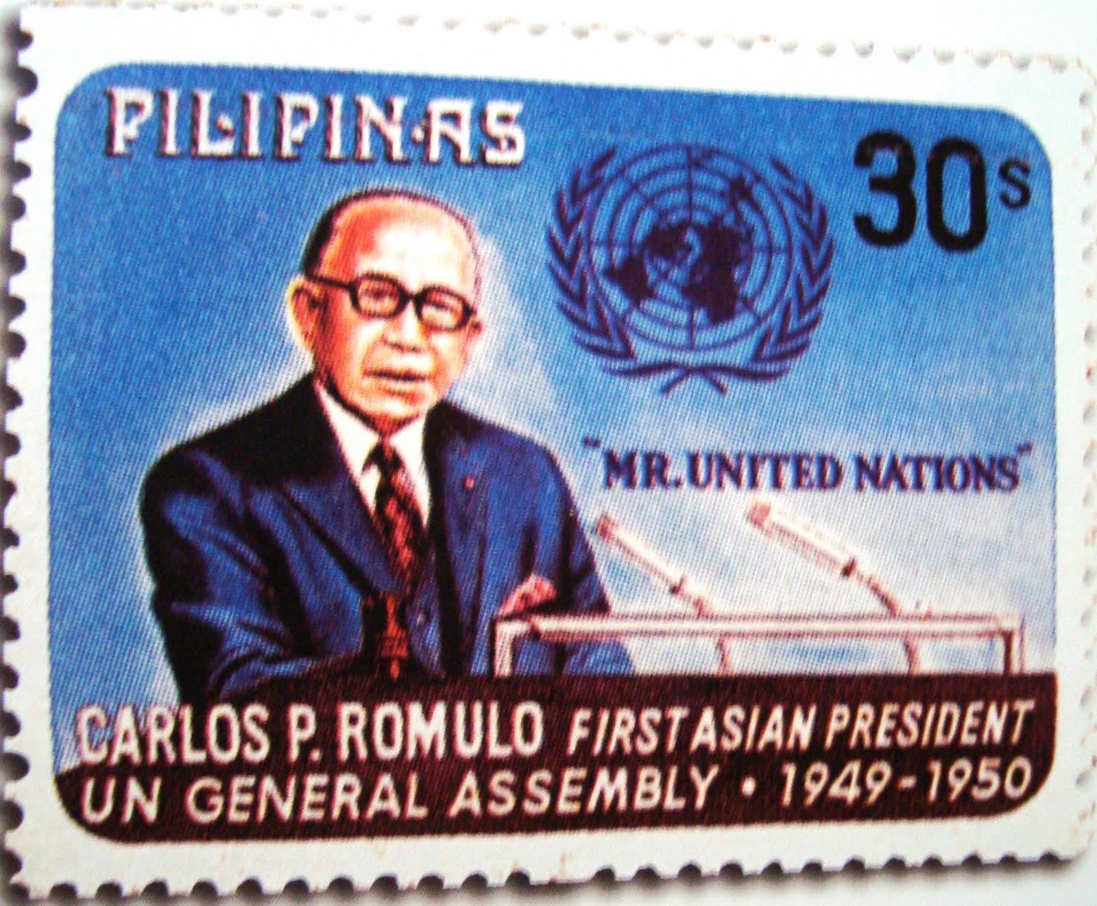 The Anthem Philatelist: Carlos P. Romulo on Stamps