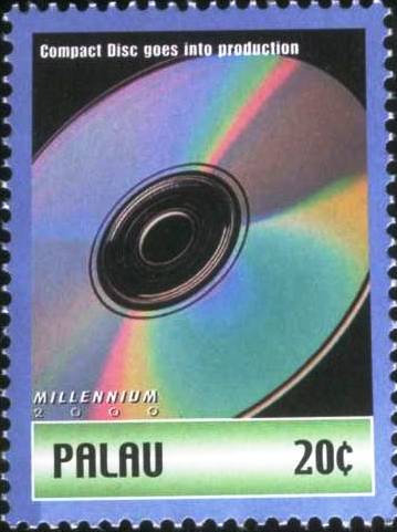 Music Philately- Compact Disc (CD's) on Stamps
