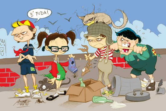 André Bdois: A Turma do Chaves Cartoon
