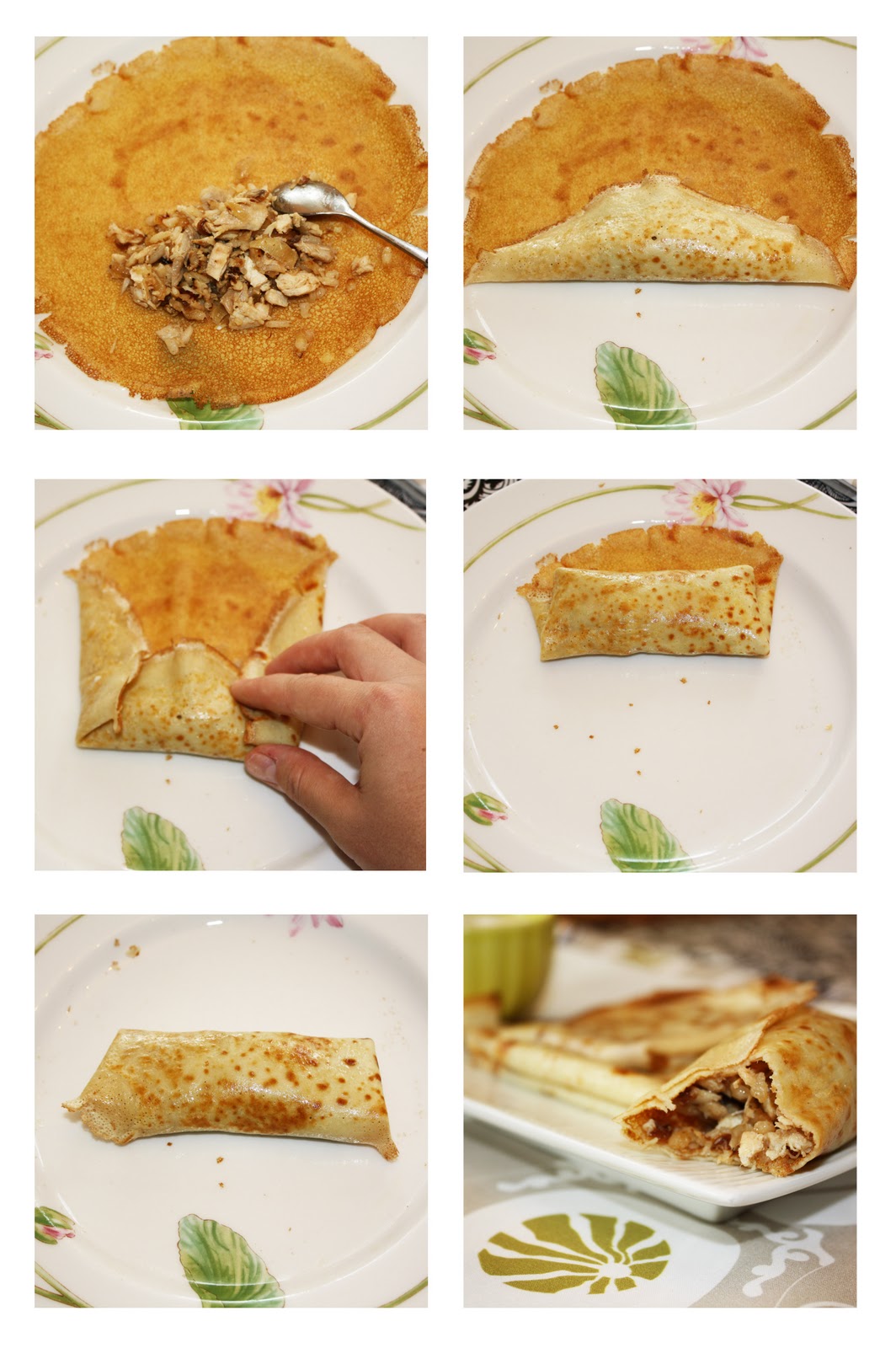 Many little things make me happy: How to make crepes - step-by-step ...