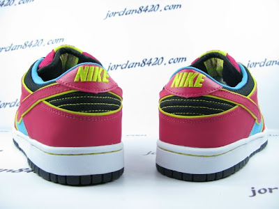 Nike SB Sole: Nike Hypebeast Dunk Low Premium SB Pink/Aqua/Black/Yellow ...