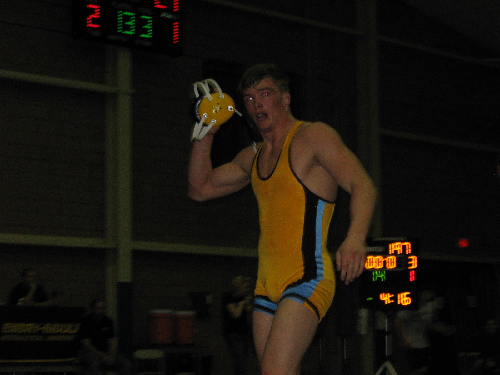 Jason's Blog: Intersquad and Alumni wrestling action