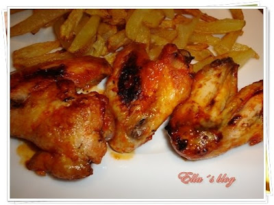 Ella's blog: Aripi de pui a la barbacoa