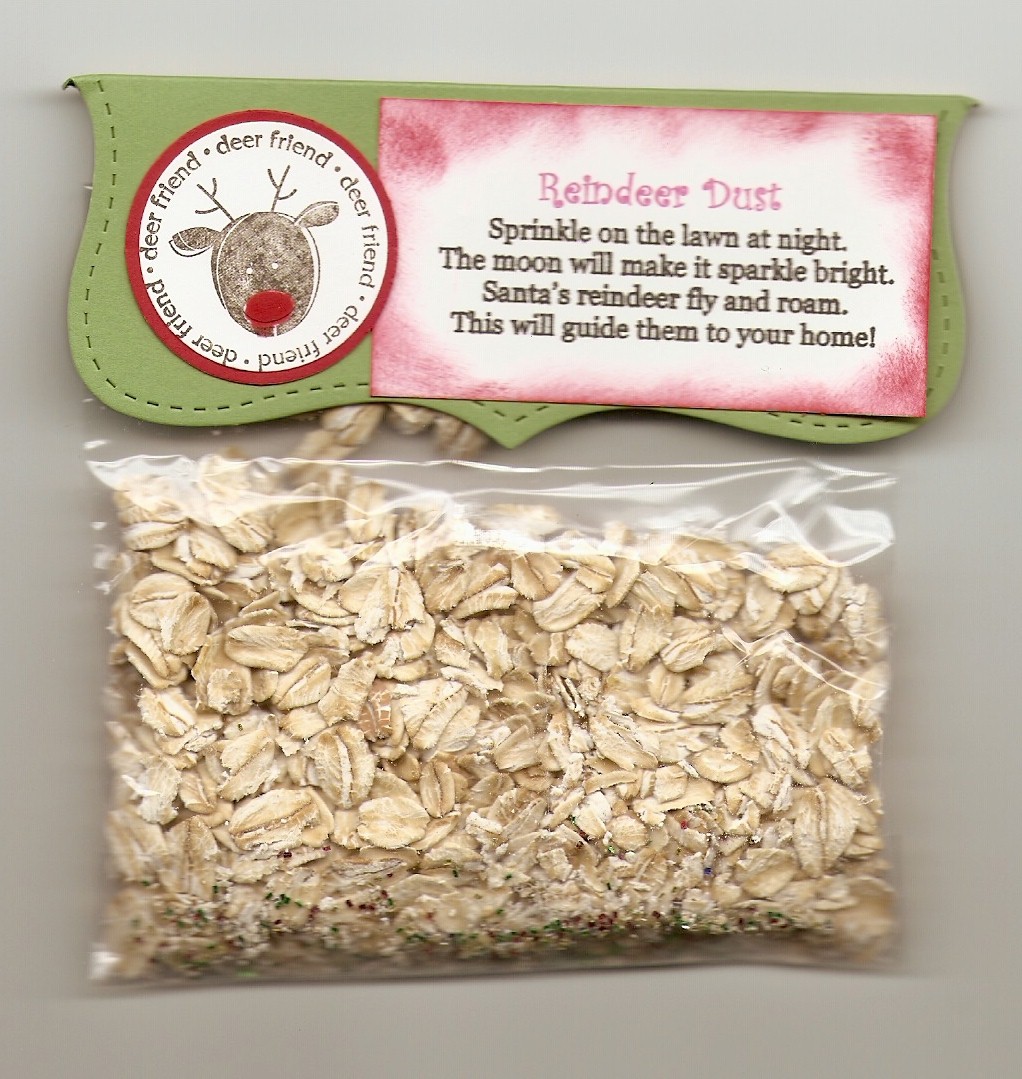 Maria's Paper Gift Exchange: Reindeer dust