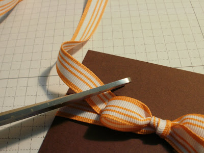 Simply Cards by Maria: Ribbon tying tutorial