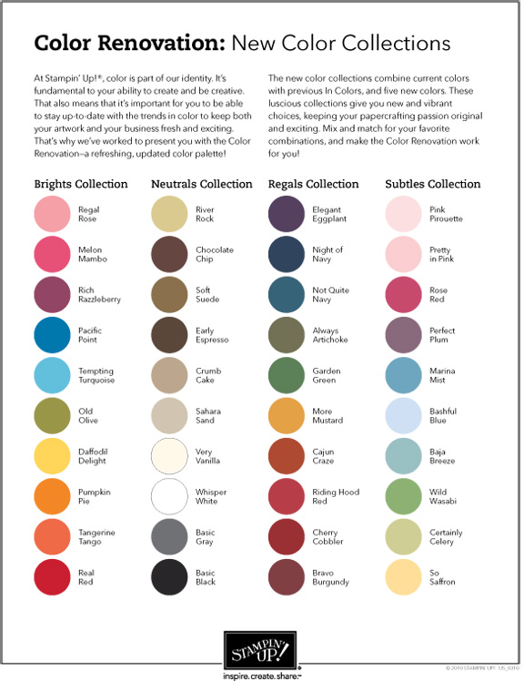 Exciting News!!! Color Renovation!!!