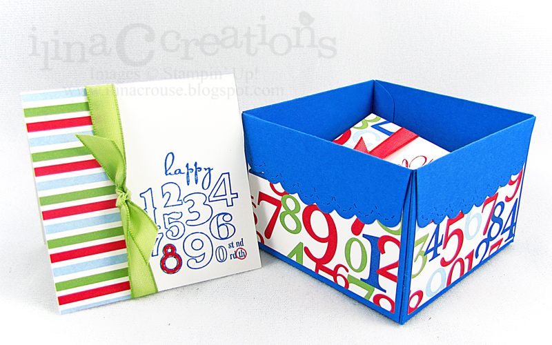 Bring on the Cake Scallop Envelope Box and love notes