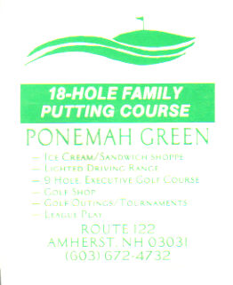 Gone Golf'in or Gone Photograph'in: New Hampshire Scorecards (Plausawa ...