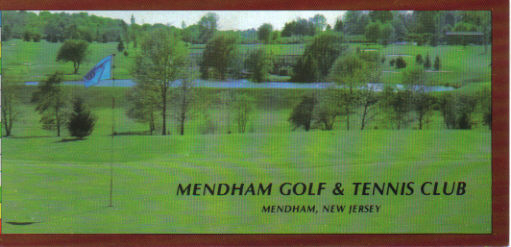 Gone Golf'in or Gone Photograph'in: New Jersey Scorecards (Meadows at ...
