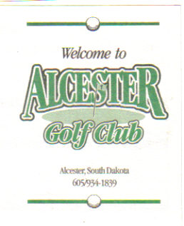 Gone Golf'in or Gone Photograph'in: South Dakota Scorecards (Aberdeen ...