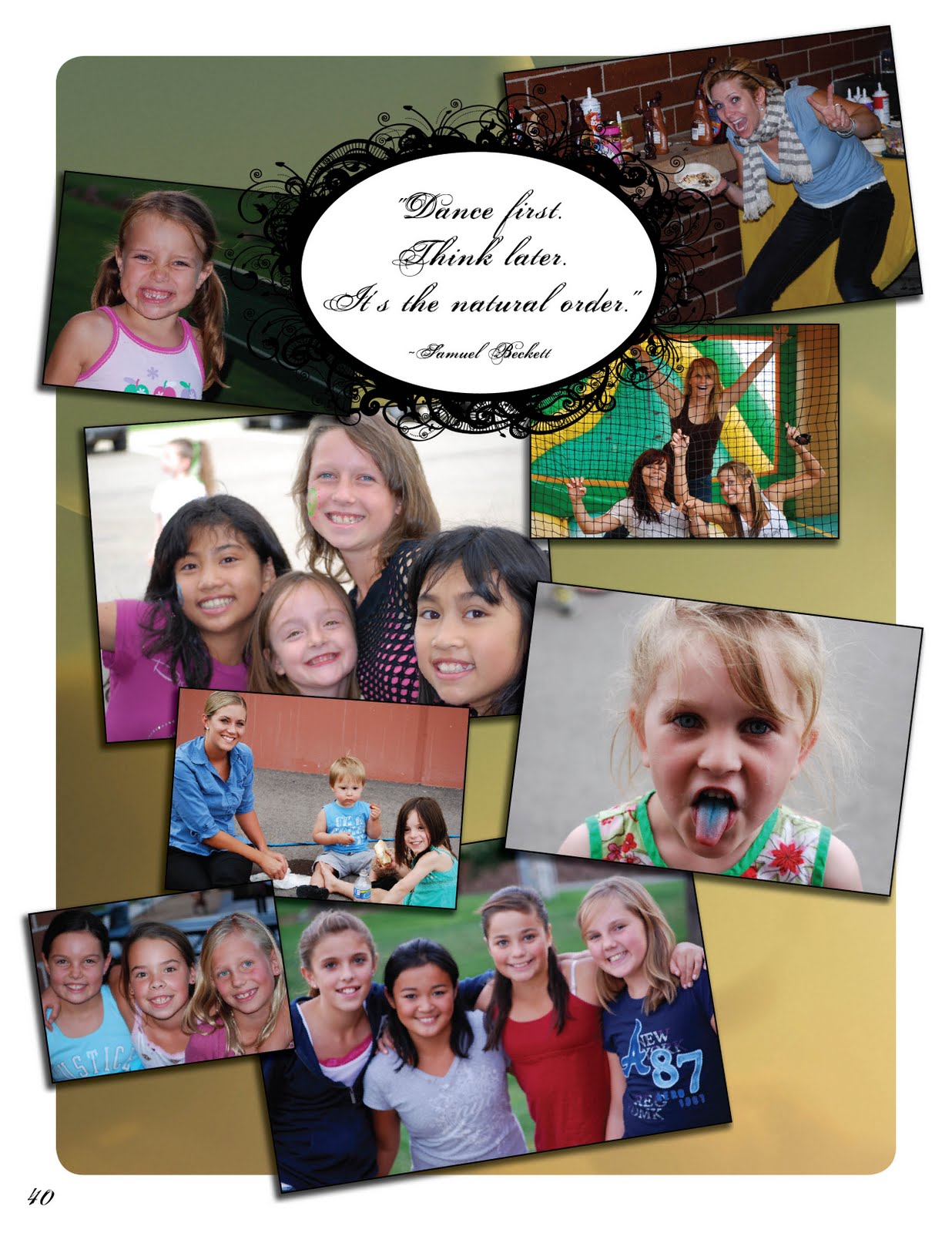 Leslie Designs Stuff: Elite Dance Academy Yearbook