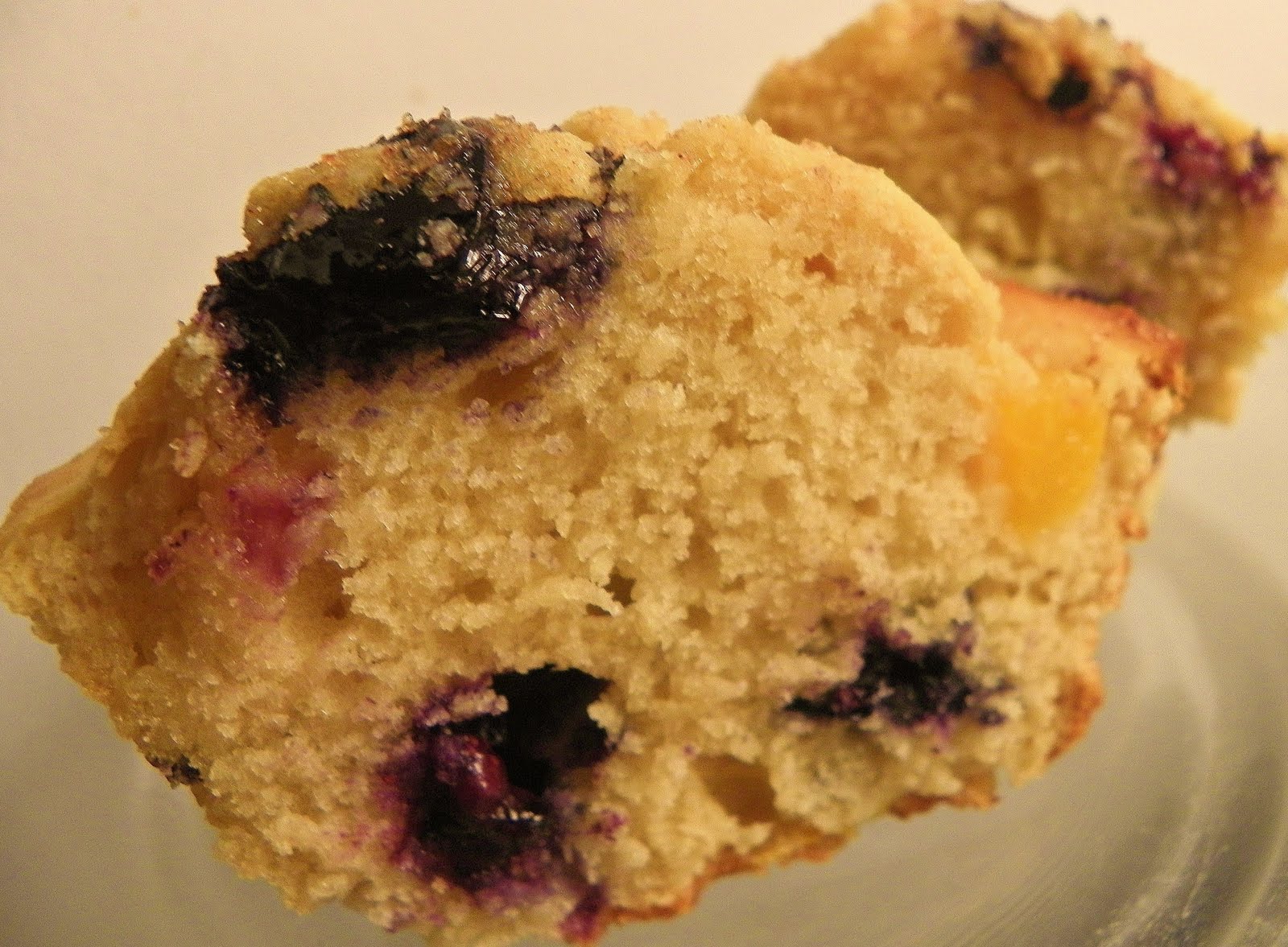 What's For Dinner Tonight Ladies? *RECIPES*: Blueberry Peach Muffins