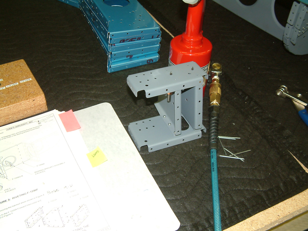 RV-12 Builder in Sandy, UT: Pulley and Flaperon Mixer Assemblies