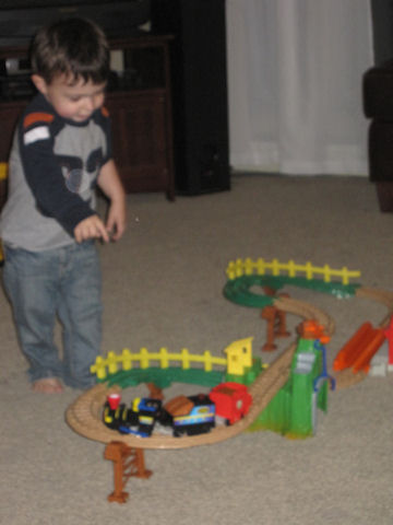 Fisher Price GeoTrax Remote Control Timbertown Railway | Grinning Cheek ...
