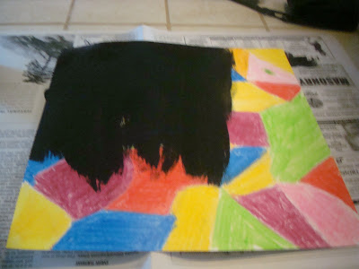 Heartfelt Homemaking: Homemade Color Scratch Paper