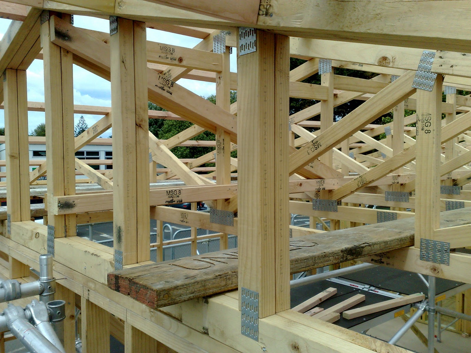 louise heaps' blog: keeping it safe to lift our trusses