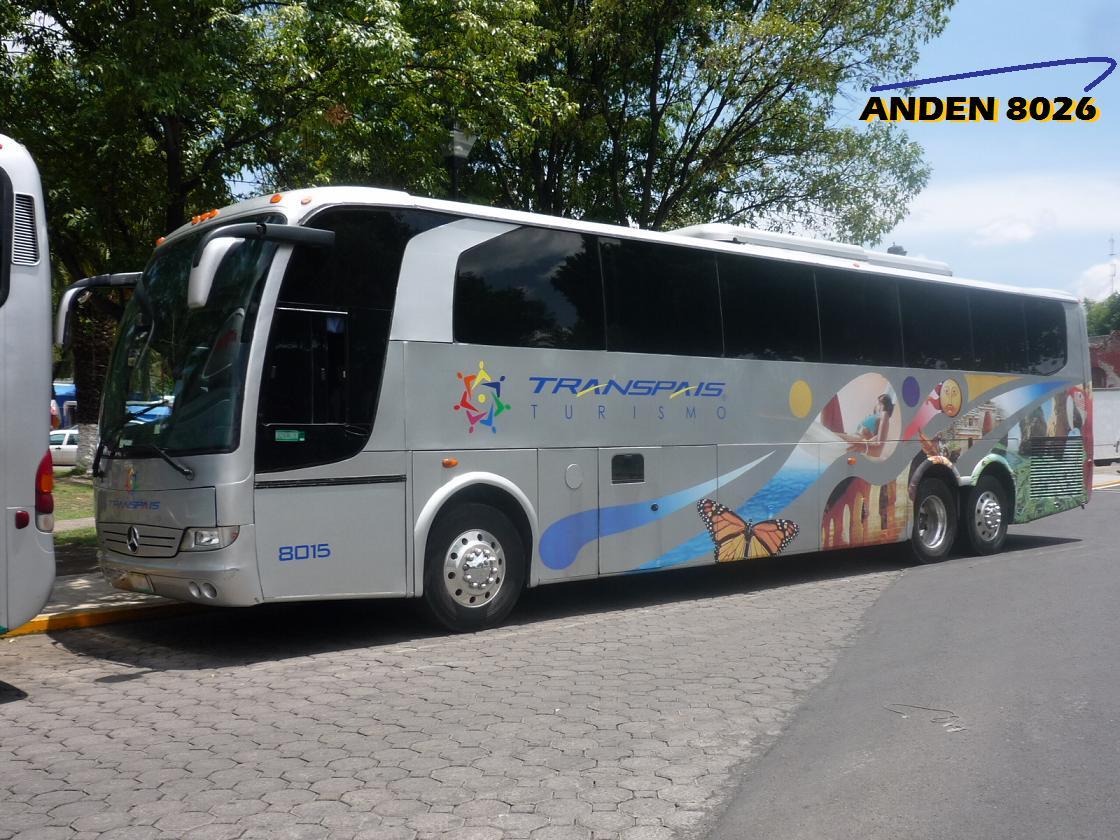 ANDEN 8026 EL LADO AMABLE DEL AUTOBUS: 1057 TRANSPAIS AUTOTRANSPORTES