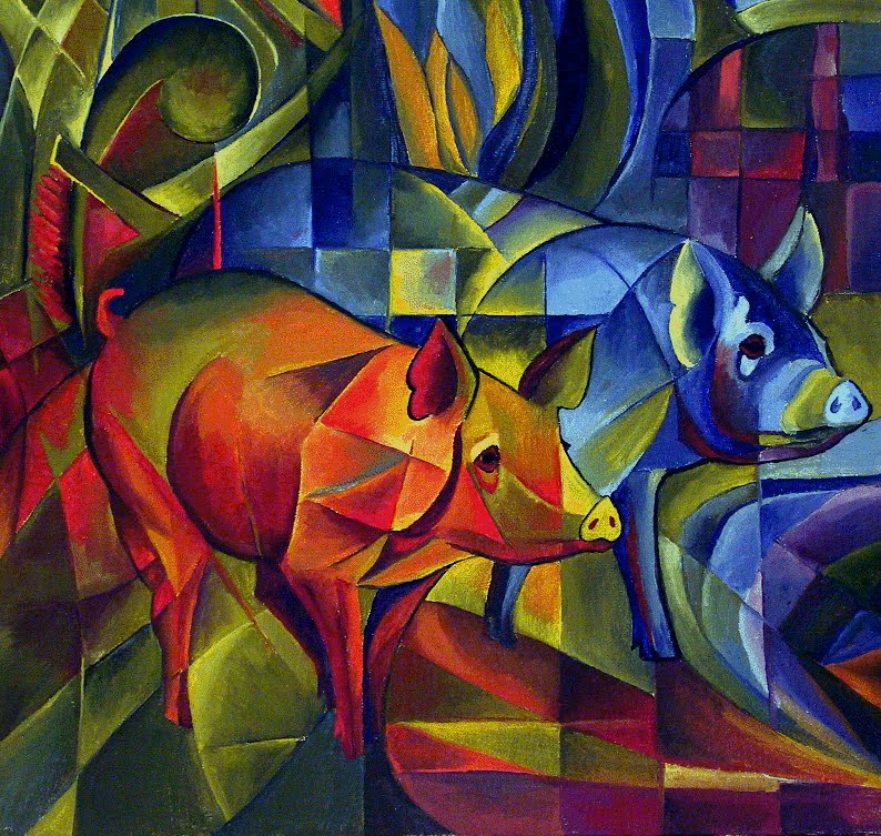 A silent understanding: Franz Marc- Expresionismo Alemán