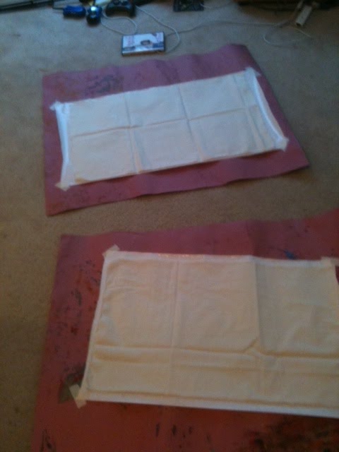 Crazy Art Girl's Musings: Making Fabric Paper