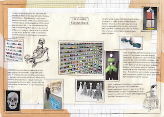 Alex Fannon, Freelance Fashion Designer: design development boards