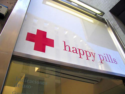 Mashmoom: Happy pills candy store in Barcelona