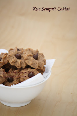 Welcome to my World : Kue Semprit Coklat