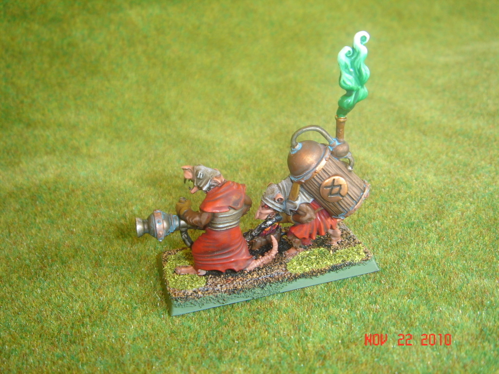 The Chattering Horde: Skaven Warpfire Thrower Step-by-Step Painting Guide