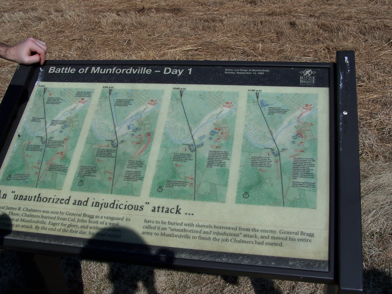 History Matters: Historical Musings of Jared Frederick: The Battle for ...