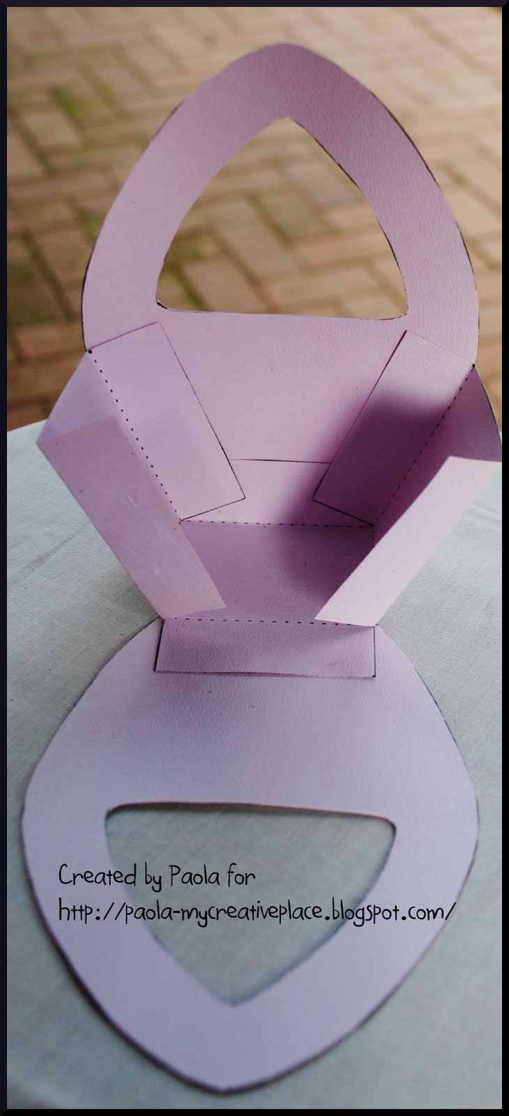 My {Creative} Place: Easter basket (with a template and a tutorial)