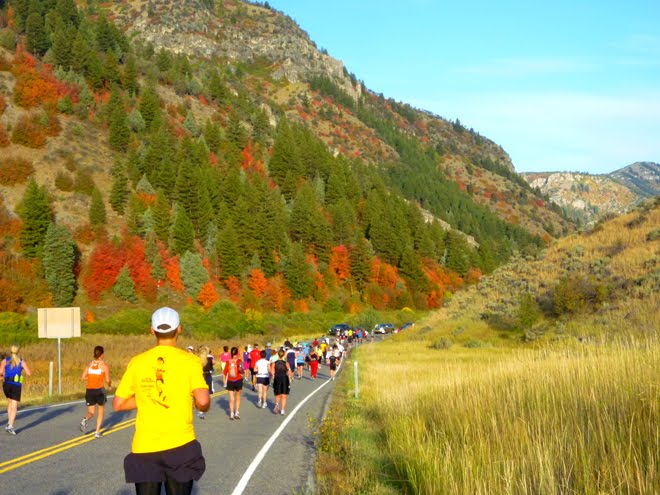 Fast Cory: Top Of Utah Marathon 2010