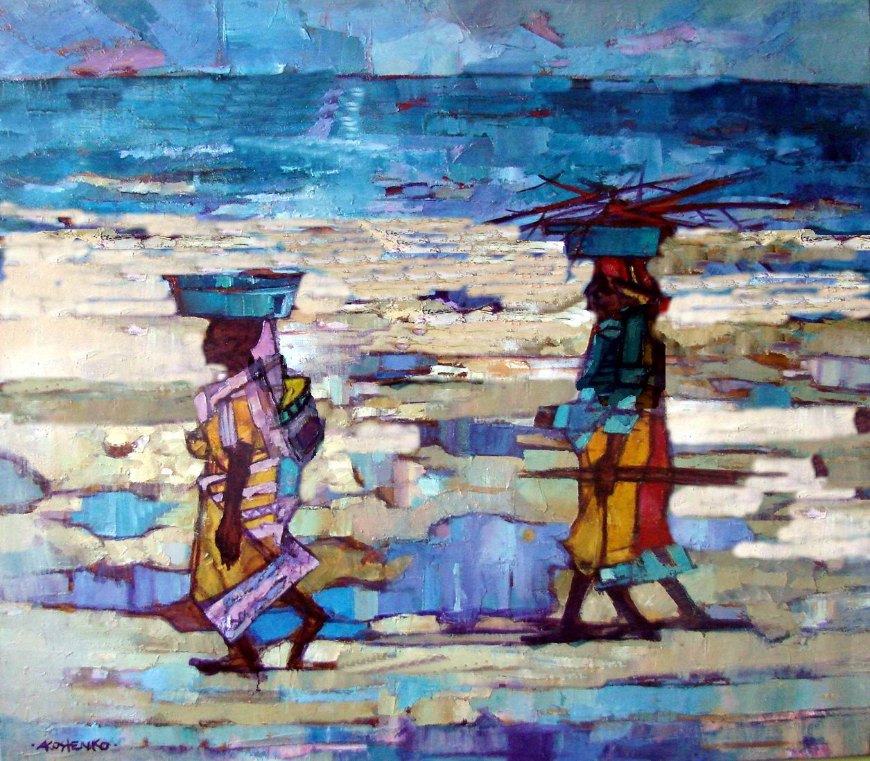 anna kostenko etnoart: anna-kostenko-painting