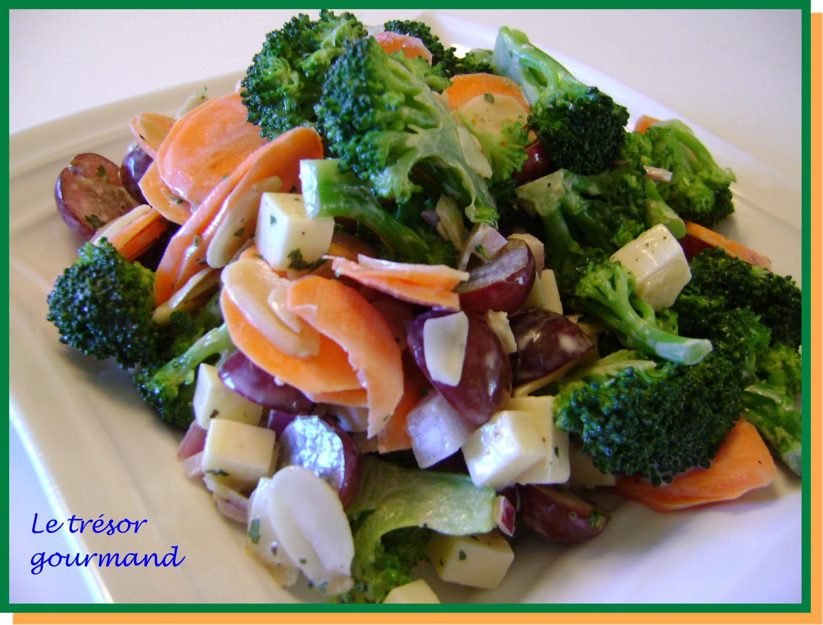 LE TRÉSOR GOURMAND: SALADE DE BROCOLI