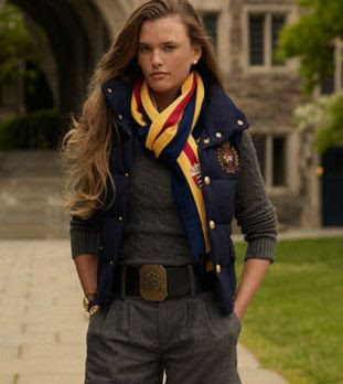 "Tweedland" The Gentlemen's club: PREPPY LOOK