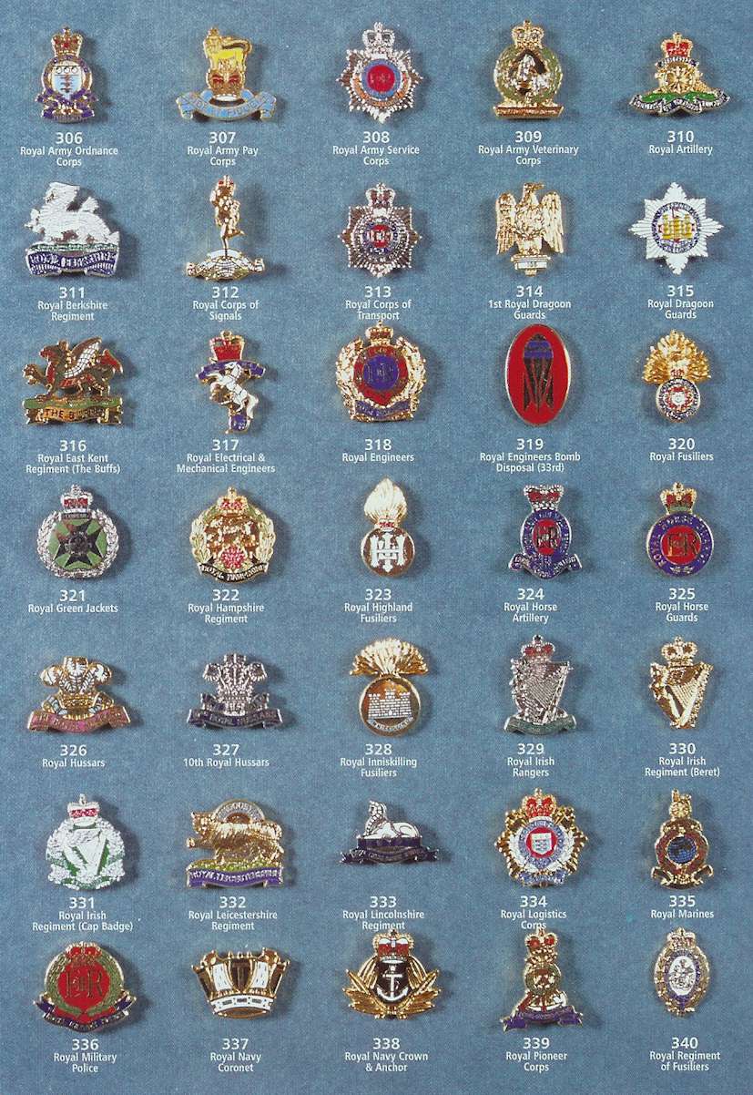 "Tweedland" The Gentlemen's club: MILITARY PINS AND EMBLEMS (Click to ...