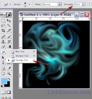Efek Asap Dengan Photoshop - Link Sukses