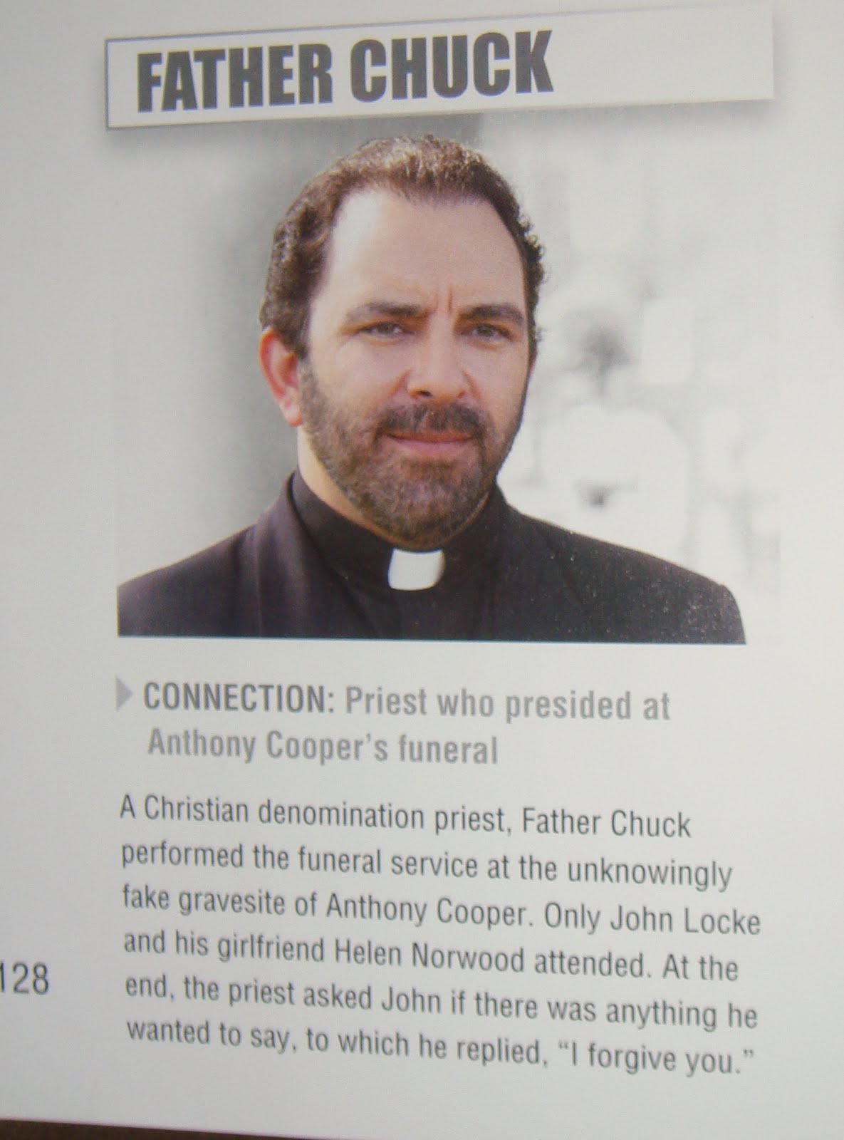 My Journey Through The LOST Encyclopedia: Father Chuck