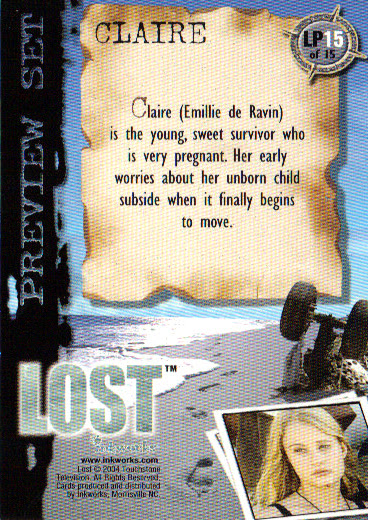 My Journey Through The LOST Encyclopedia: Claire Littleton