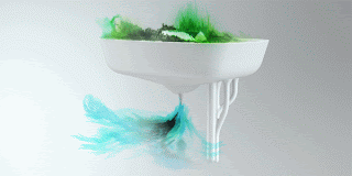 progressive[blue]: Floating Garden Ecosystem