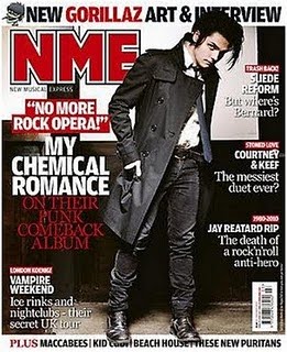 Chesney's Foundation Portfolio: NME Front Cover Analysis