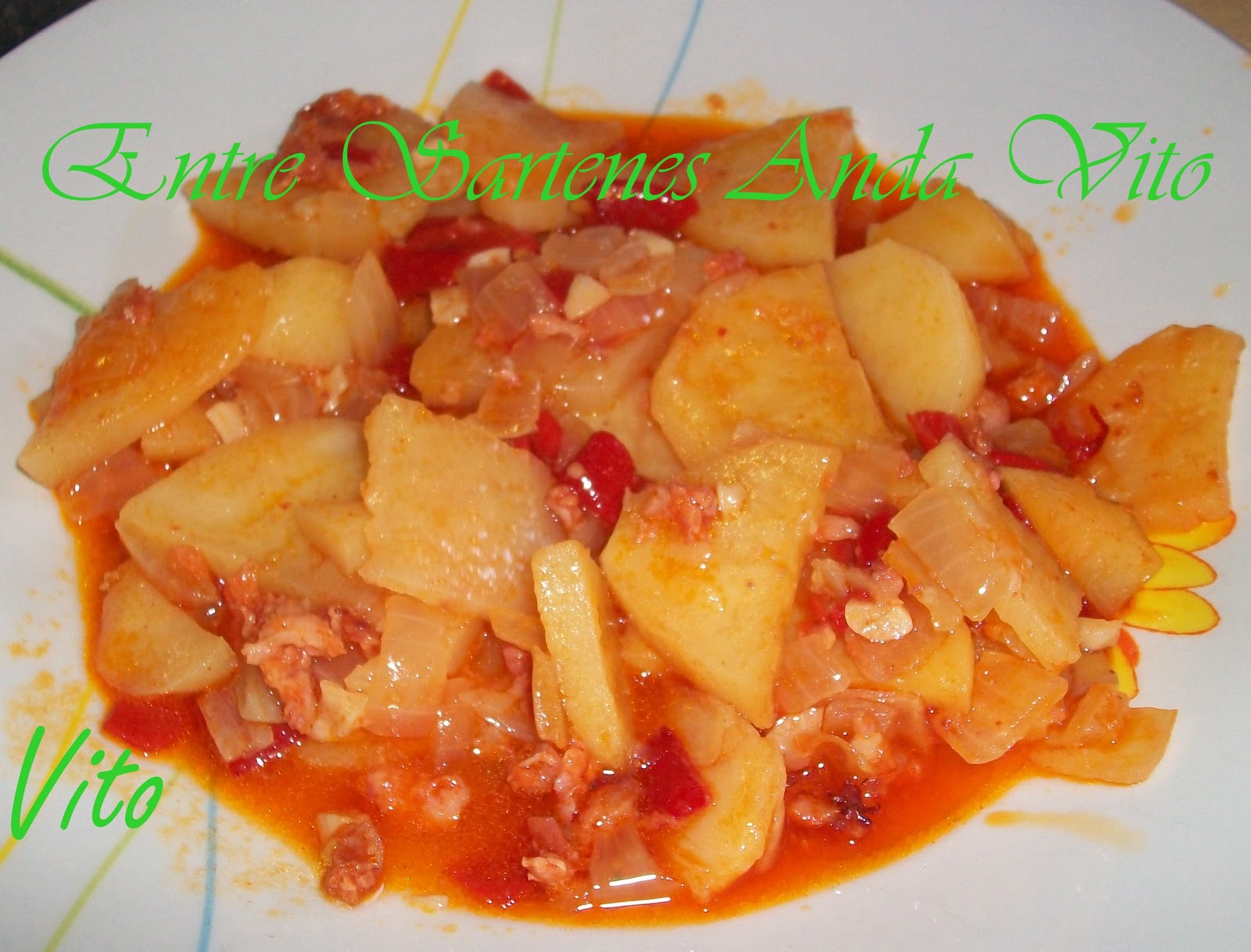 Recevitos: Papas con Chorizo