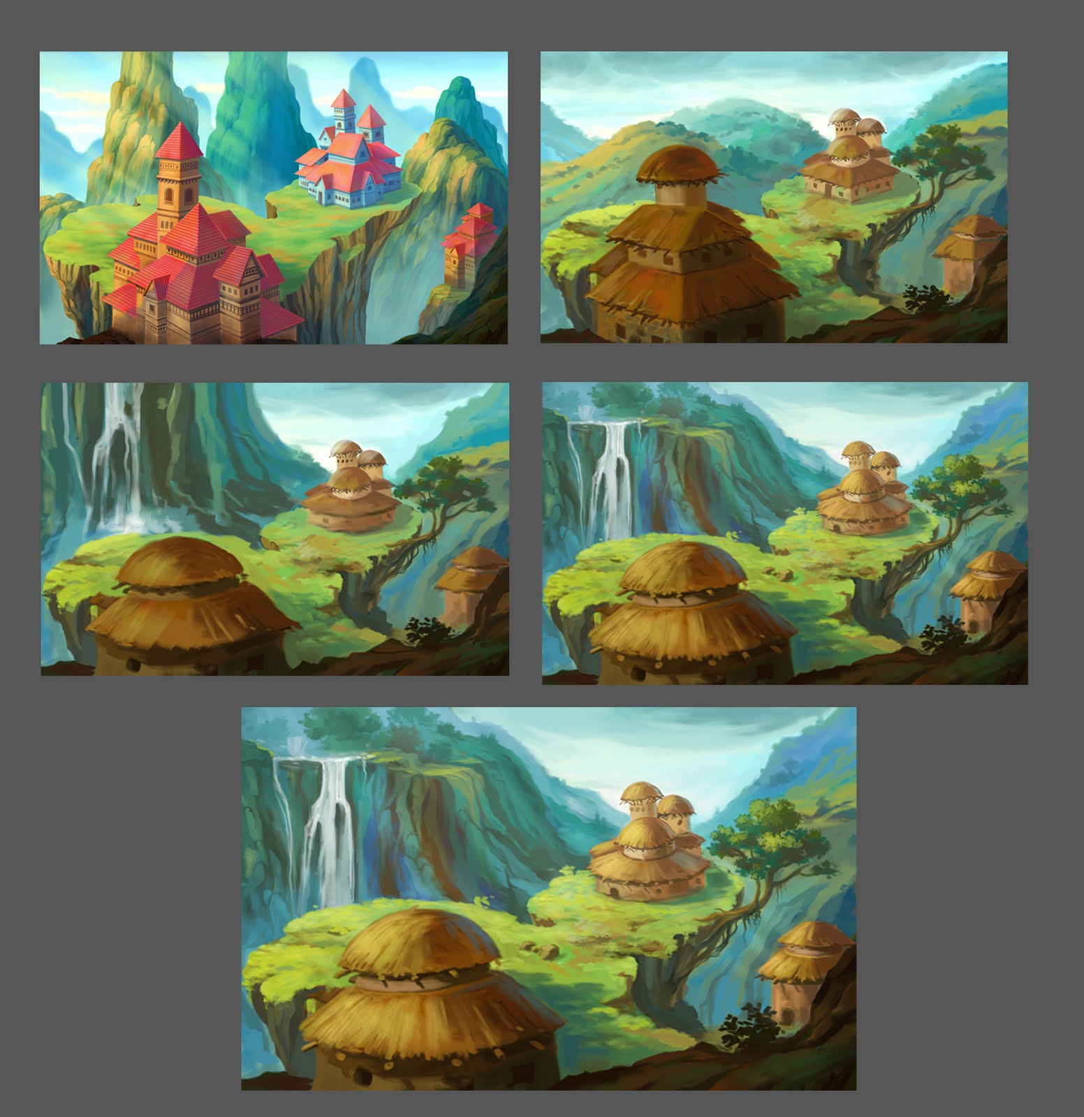 COLOUR PALETTE: Concept art