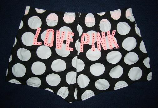 J' Adoré: Victoria's Secret PINK Rhinestones Boxer
