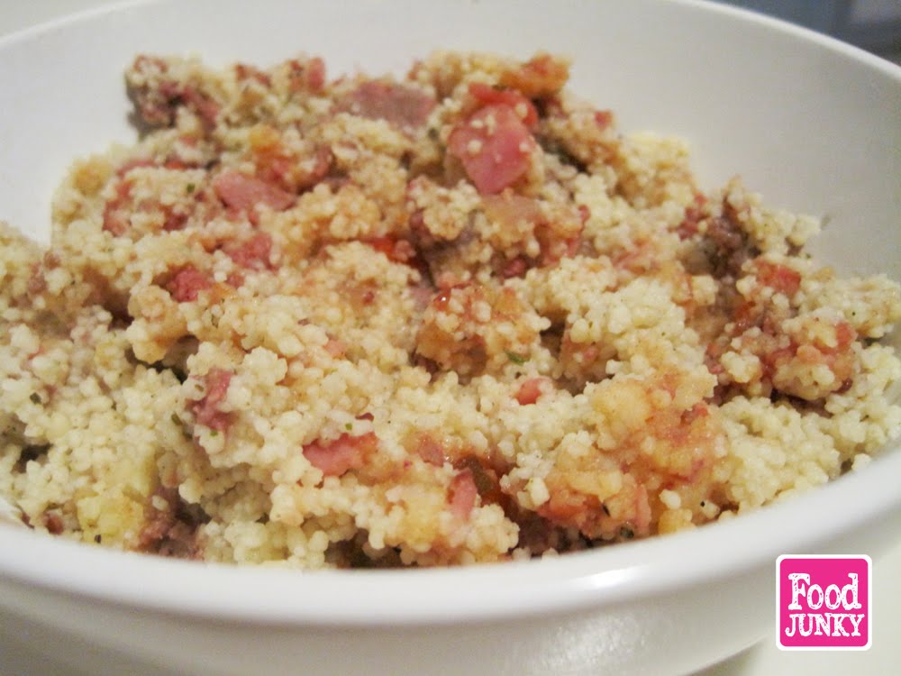 Food JUNKY: Cuscús con carne molida de res