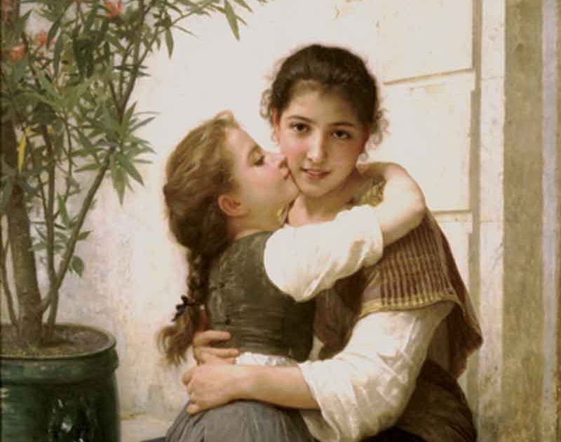 French Vocabulary Illustrated: câlin