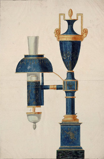 French Vocabulary Illustrated: quinquet