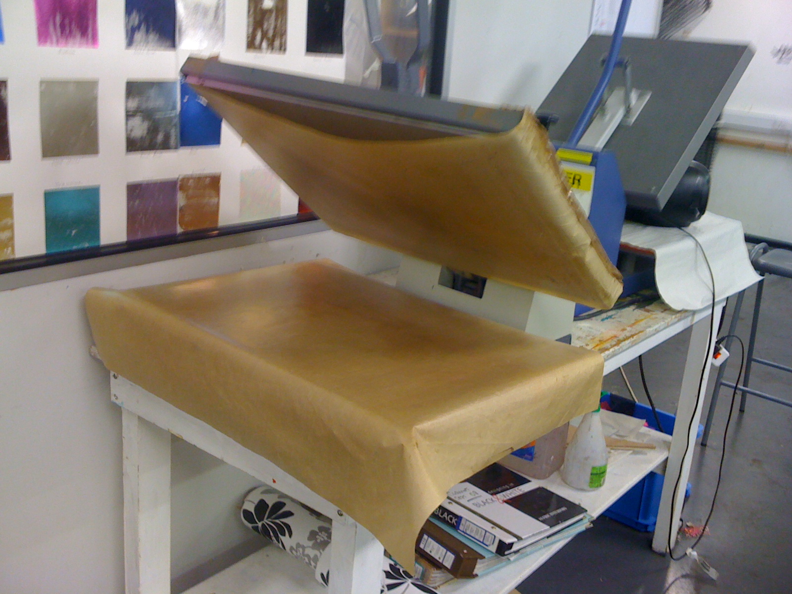 Print Processes: flock and foil