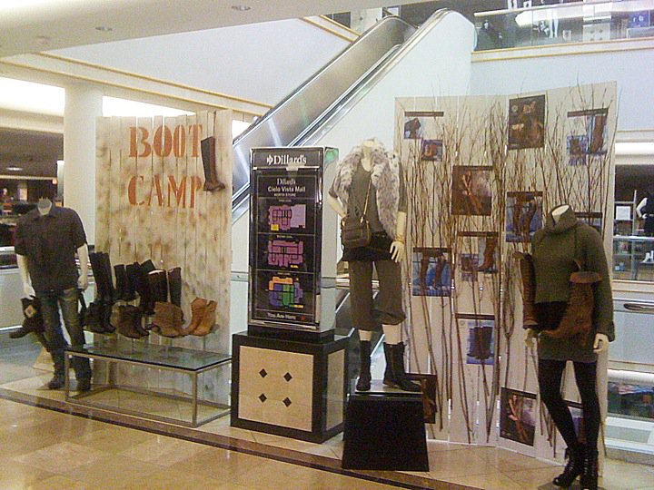 Visual Portfolio of Brittany Brown: Visual Display. Fall 2010 Dillard's.