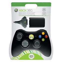 Games For Canada.com: Xbox 360 Controller (Black) w/ Plug & Play Kit ...